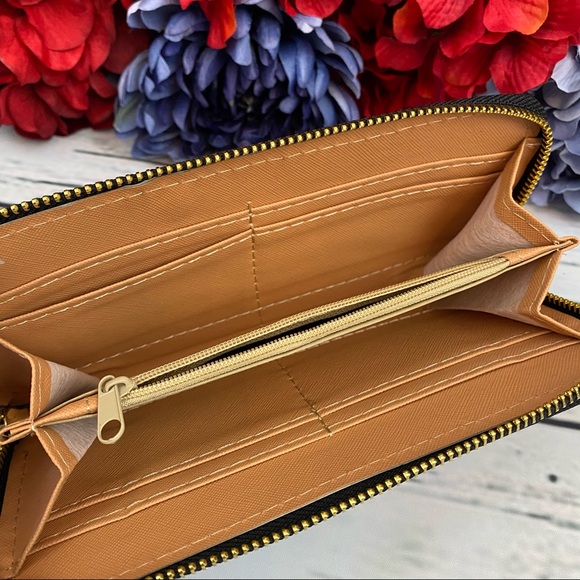 Bags | Blue Mickey Mouse Clutch Wallet Checkbook | Poshmark